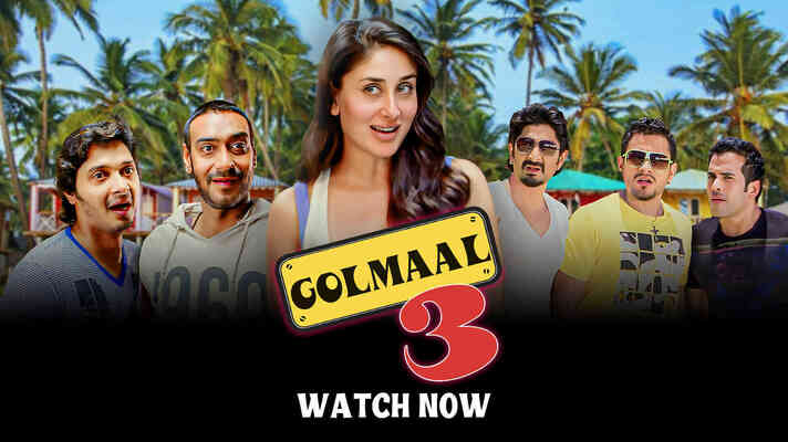 Watch Online Full Movie Golmaal 3 |Golmaal 3 Movie - ShemarooMe