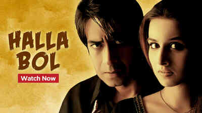 Watch Movie Halla Bol Online only on Watcho,
