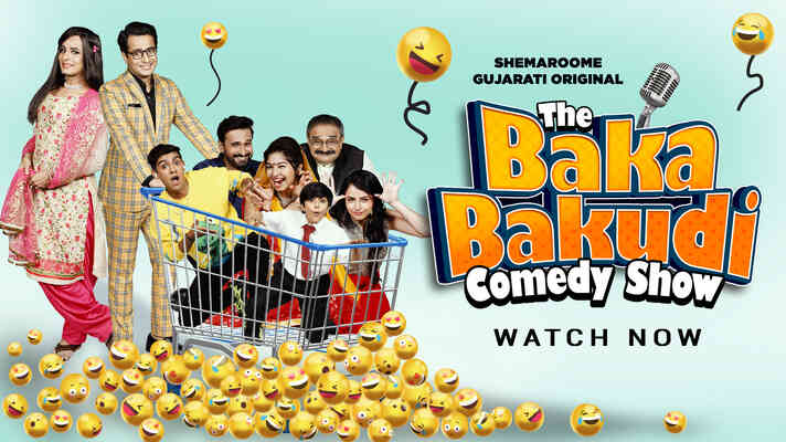 Watch Online Gujarati Show The Baka Bakudi Comedy Show - ShemarooMe